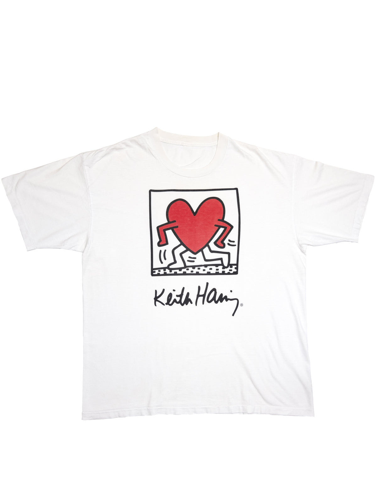 Keith Haring 'Running Heart', early 90's – Lost Blue Heaven